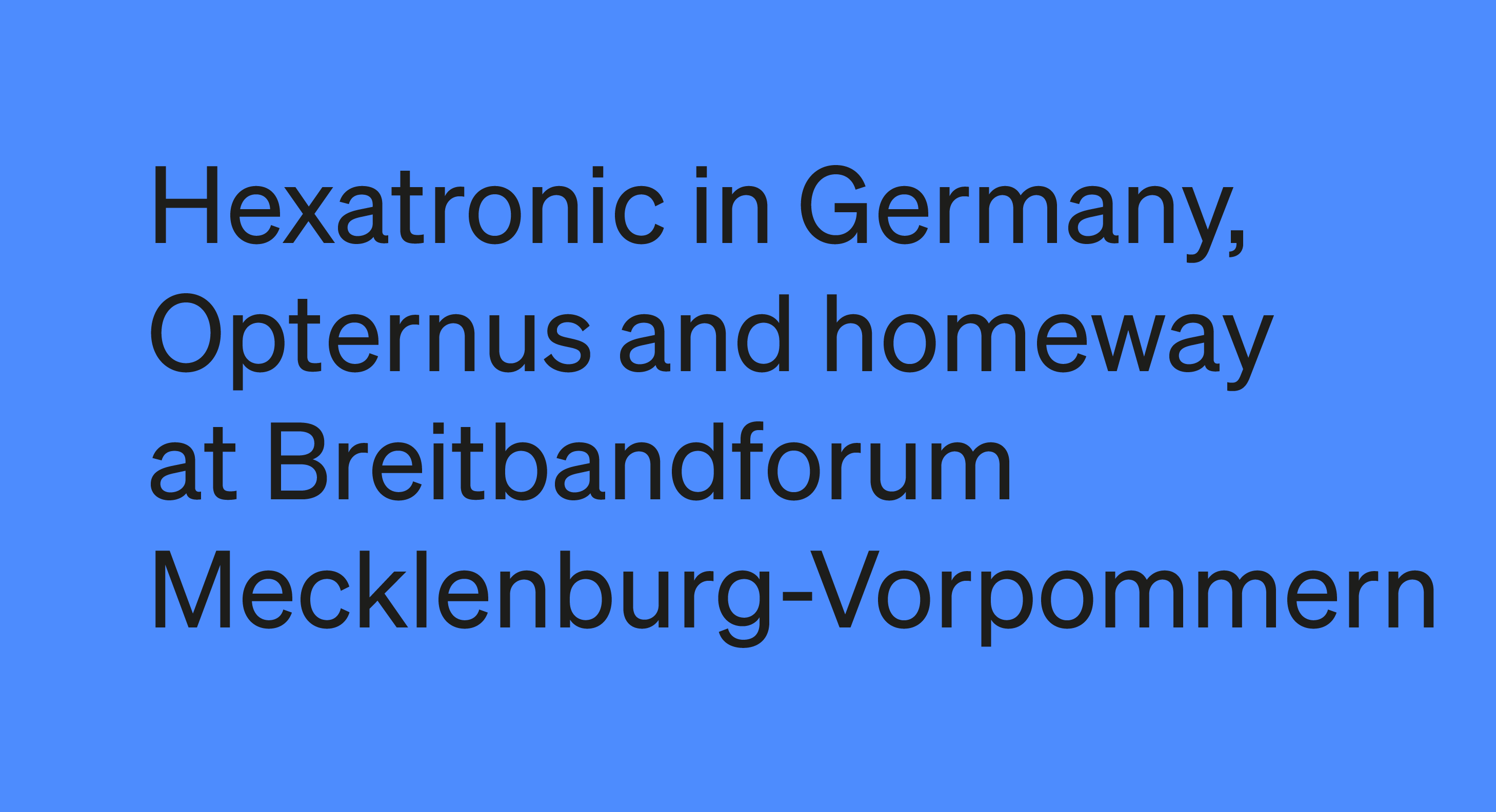 Events | Come and meet us