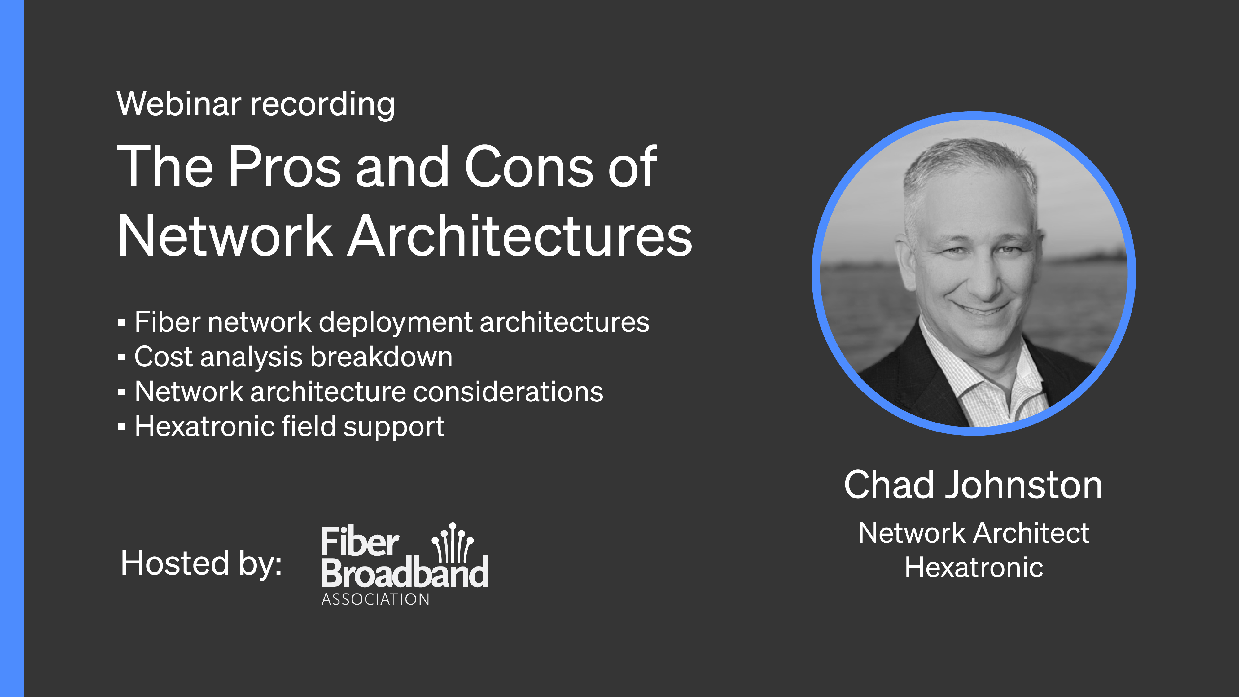 The Pros and Cons of Network Architectures