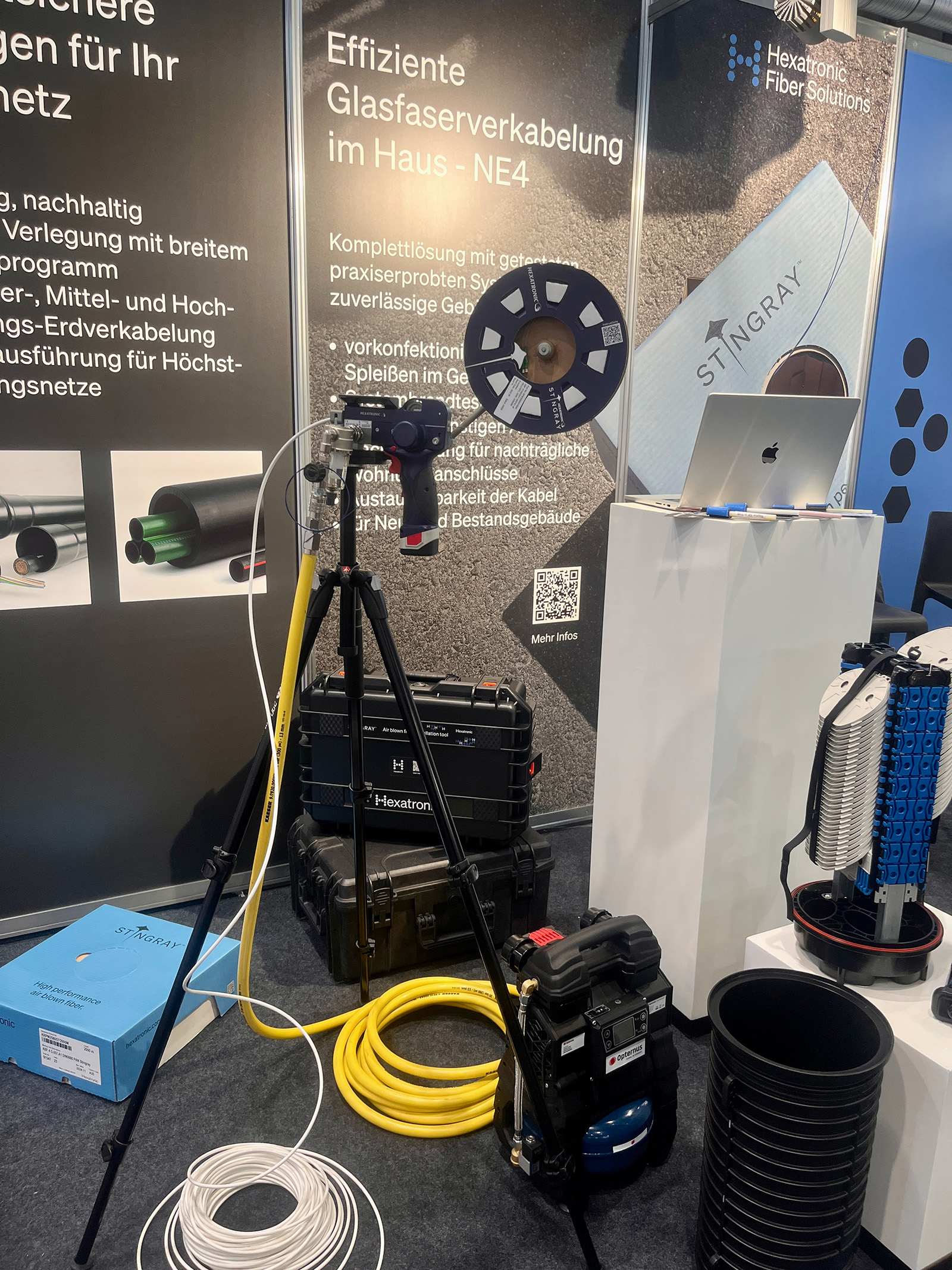 Hexatronic auf der Netze:ON - Fiber Solutions & Best-Practice-Vortrag