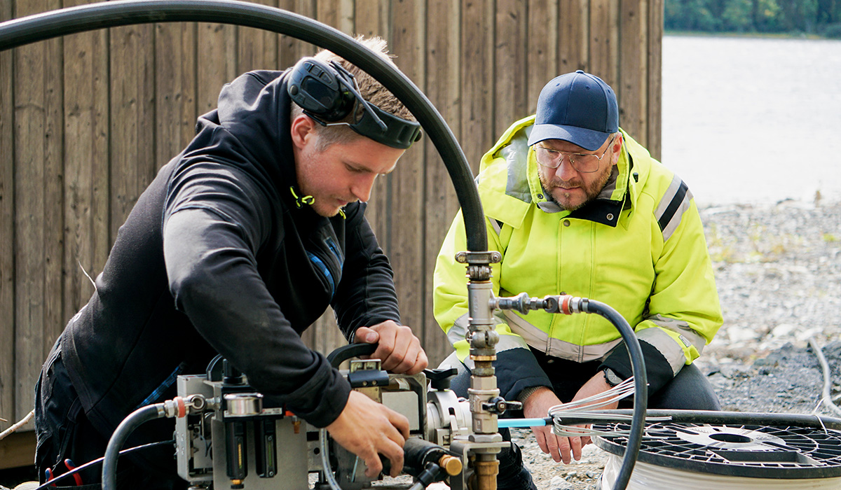 Inside the fiber network